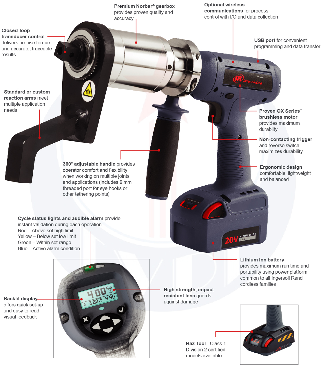 Súng siết lực có hộp số QXX (40-2000Nm)