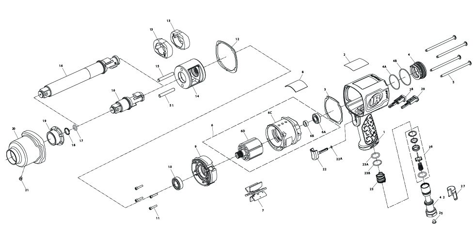 Dụng cụ vặn bu lông 3/4" 2146Q1MAX