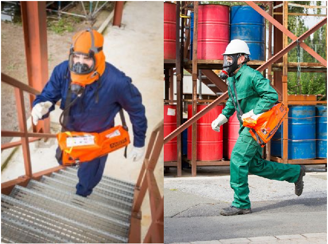 1.2 Thiết bị thở thoát hiểm khẩn cấp MSA EEBD