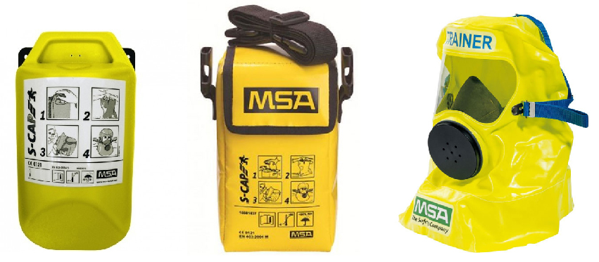 Mặt nạ thoát hiểm SCAP Hood hãng MSA Safety - Hoa Kỳ