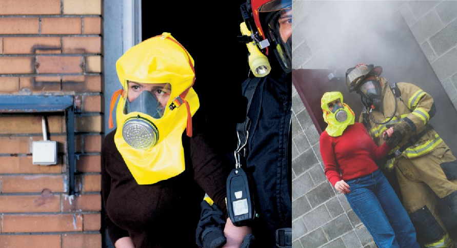 Mặt nạ thoát hiểm MSA SCAP Hood hãng MSA Safety-Hoa Kỳ