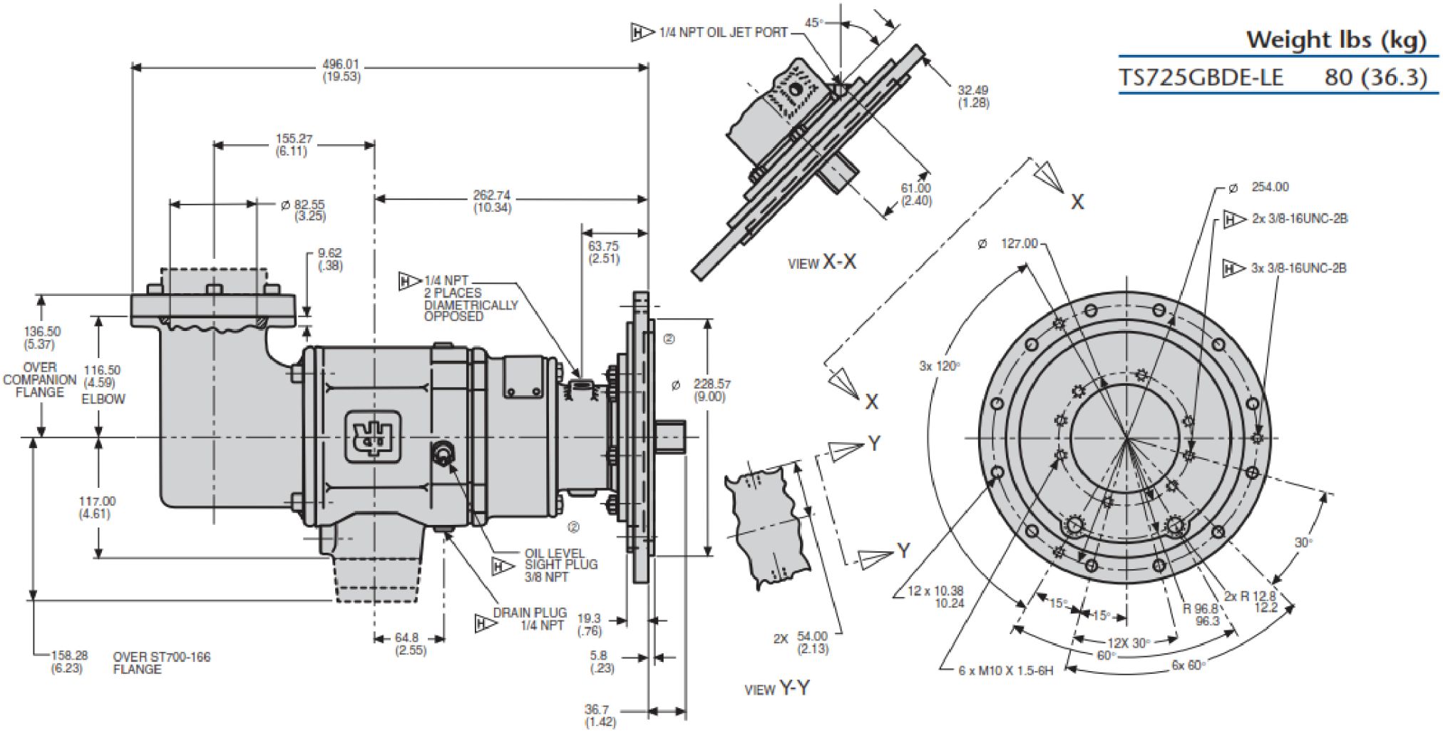 Bộ khởi động khí nén TS725 chính hãng